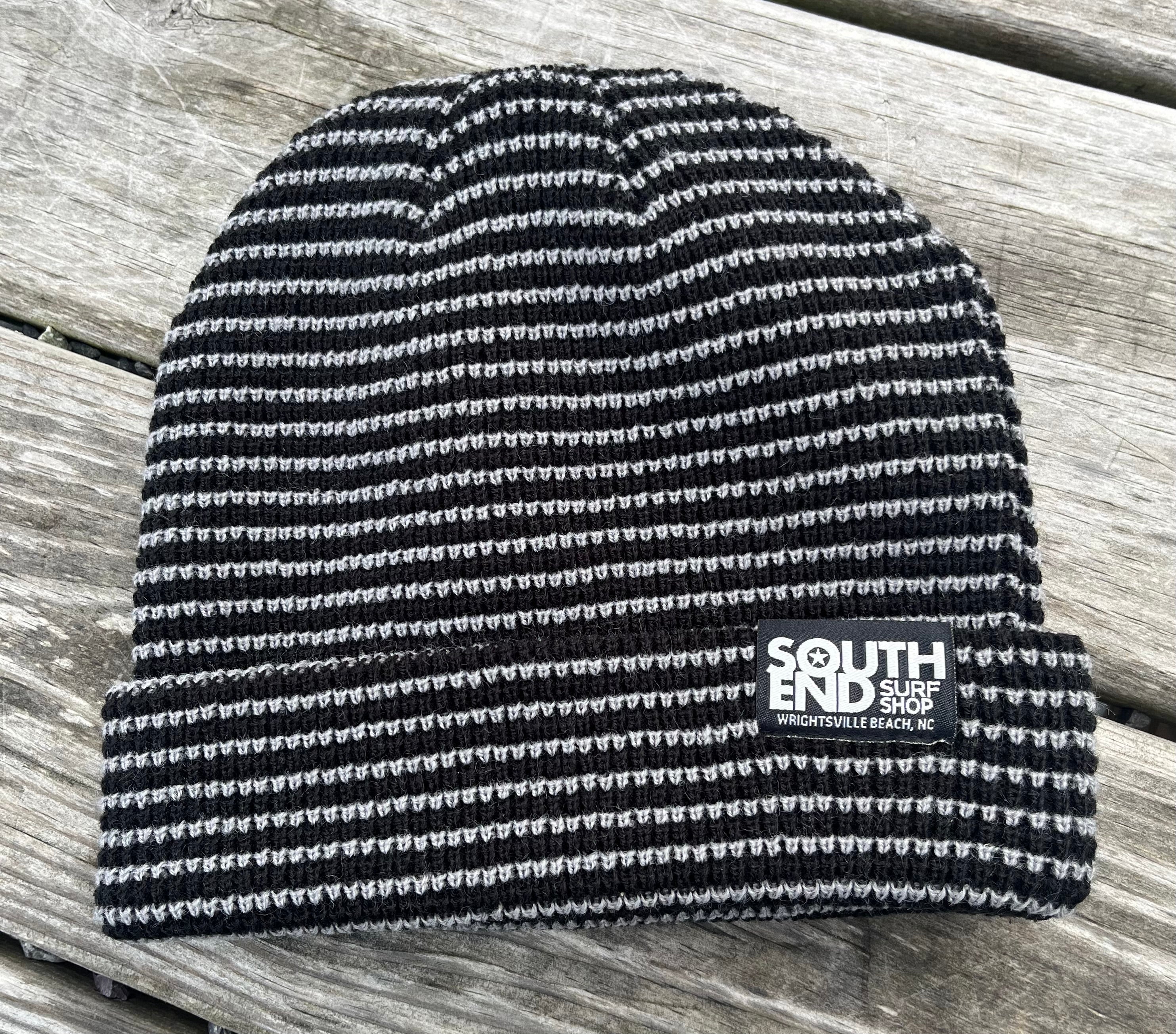 SESS Wheelhouse Beanie Black Stripe – southendsurf